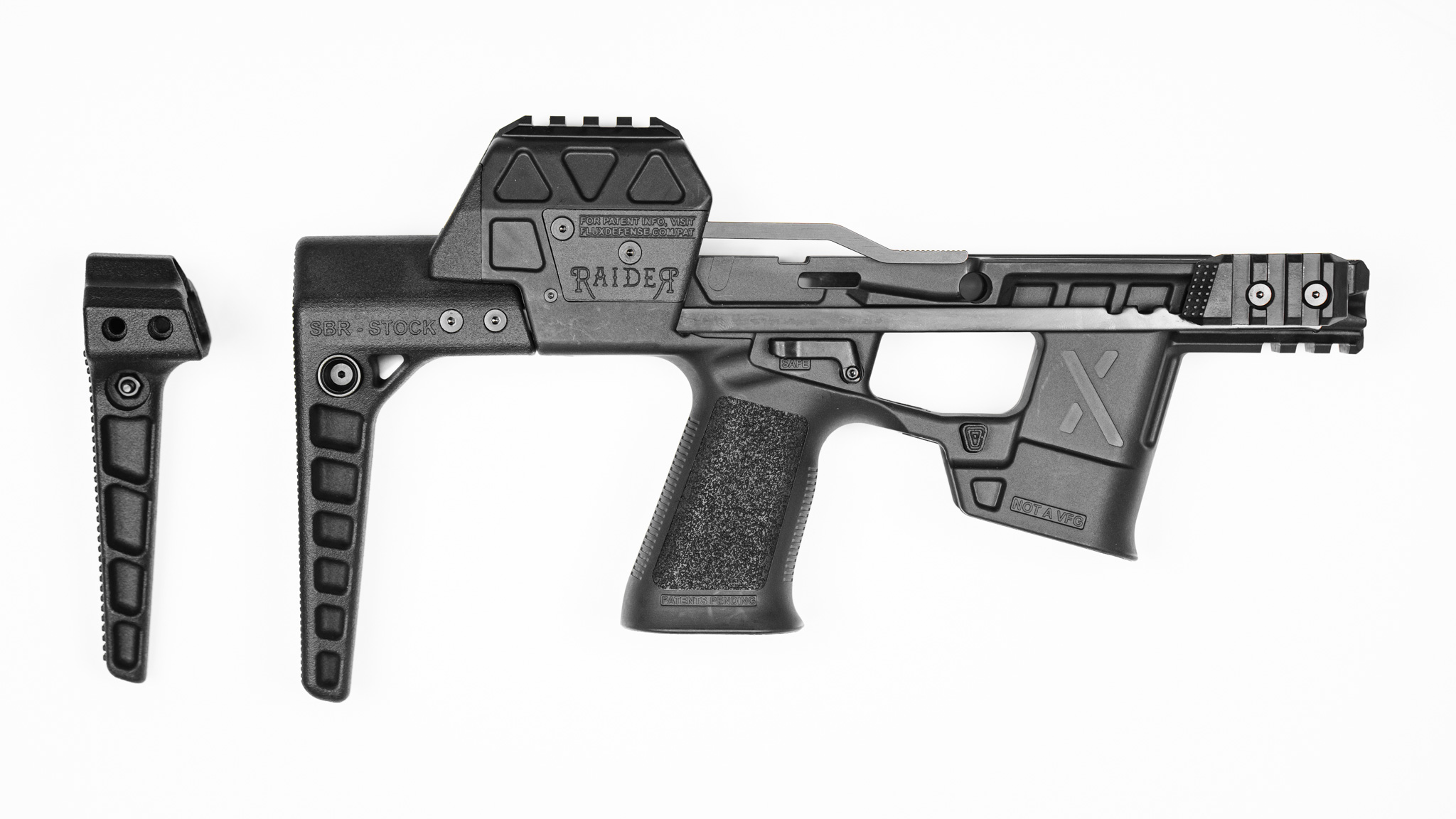 RAIDER X BLACK KIT- M17/P320 - FLUX Defense